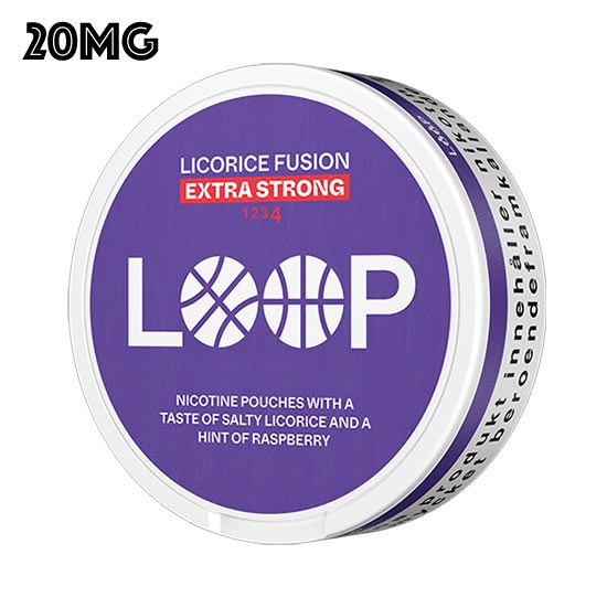 LOOP LICORICE FUSION EXTRA STRONG – Snus Guys
